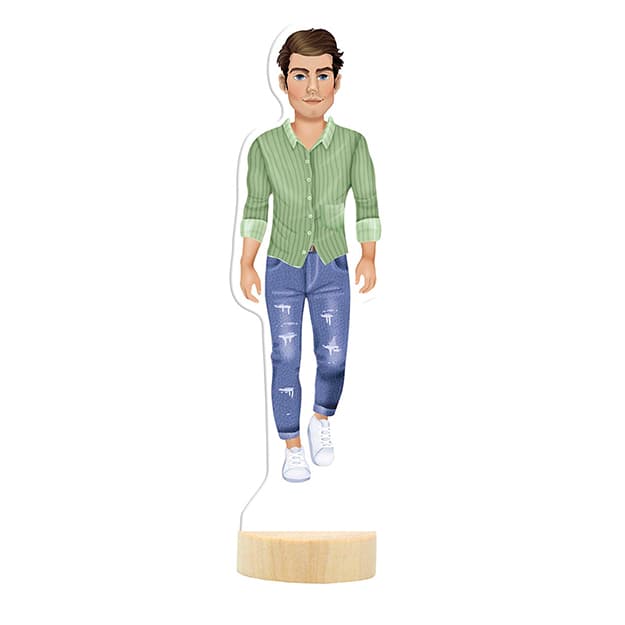 Jiri. Magnetické panenky Kluk